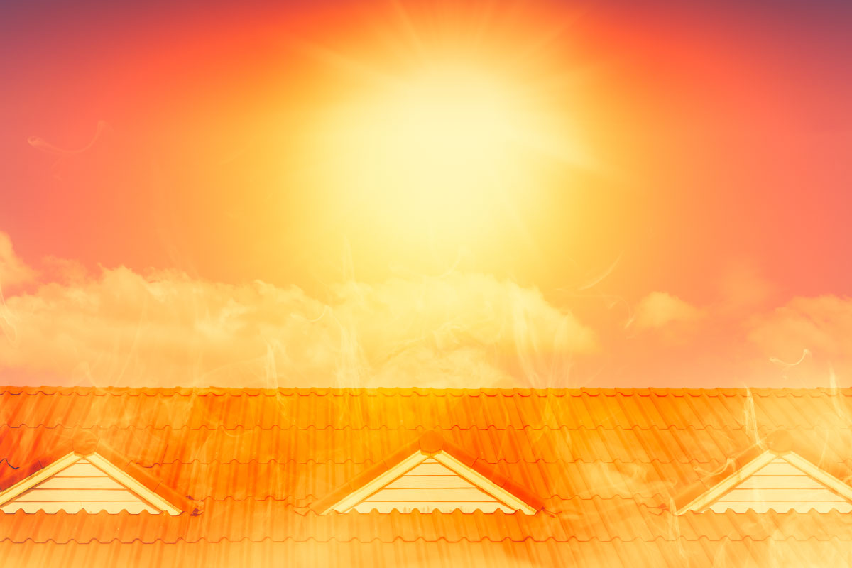 How Summer Heat Damages Your Roof in Virginia Beach